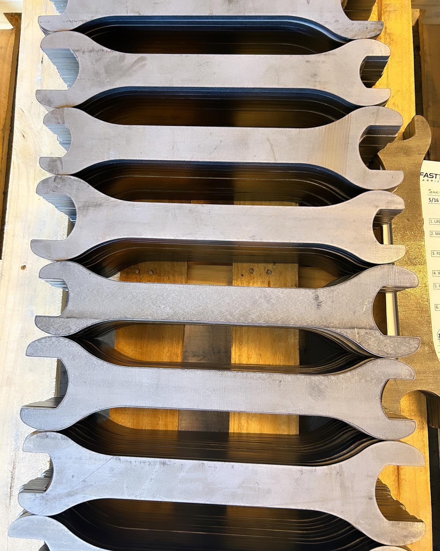 Steel Fan Wrench | Fast Trak Metal Fabrication