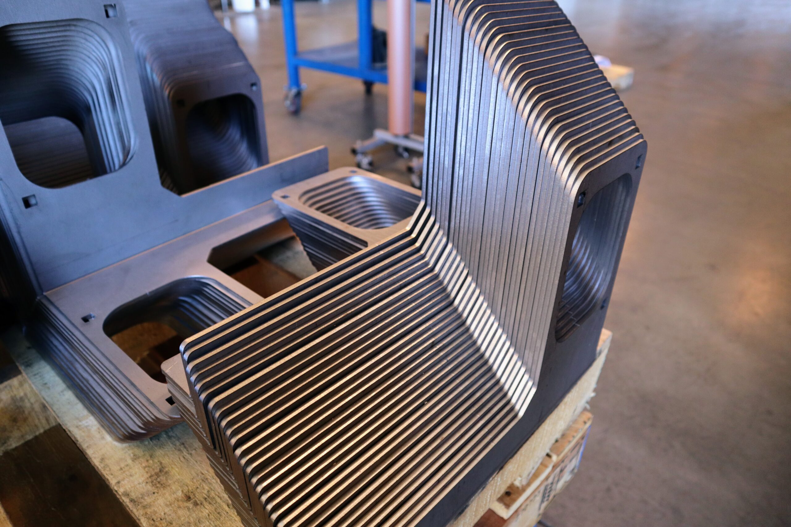 Formed Panel with Cutouts | Fast Trak Metal Fabrication